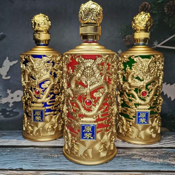 Mẫu Chai Rượu Đẹp 1000ML đế vương